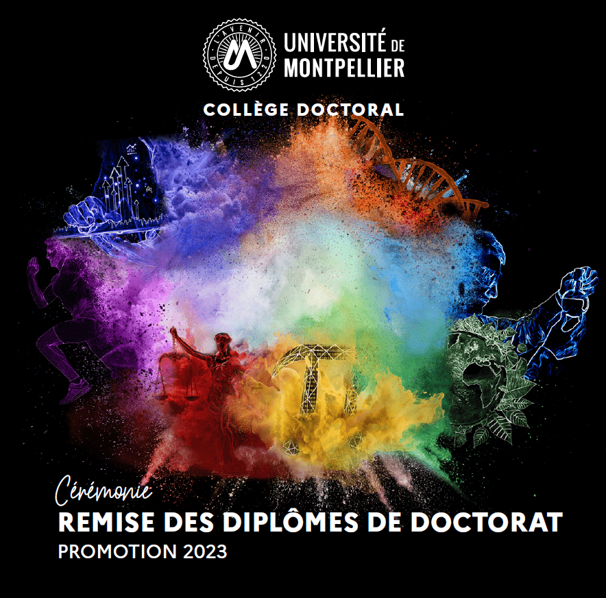 Cérémonie de remise des diplômes de doctorat à la promotion 2023 ...